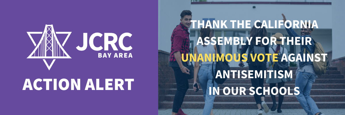 Thank Assembly for AB 715 - Jewish Community Relations Council Bay Area